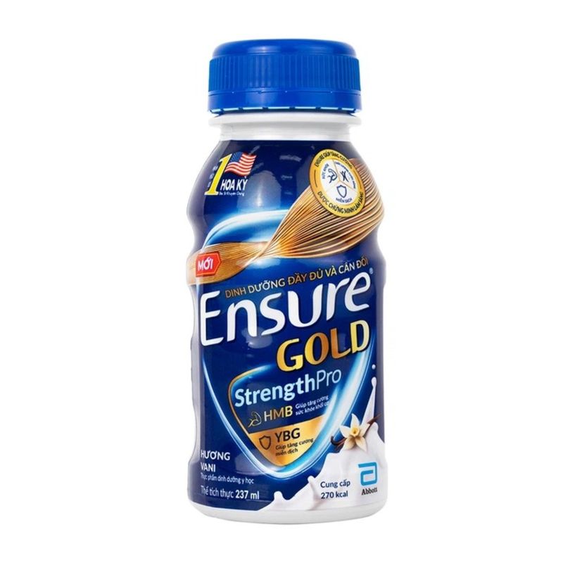 Sữa nước Ensure Gold hương vani 237ml