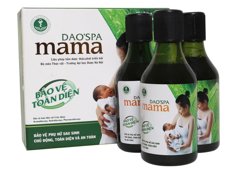 Dung dịch tắm cho sản phụ sau sinh Dao Spa Mama - Bibo Mart