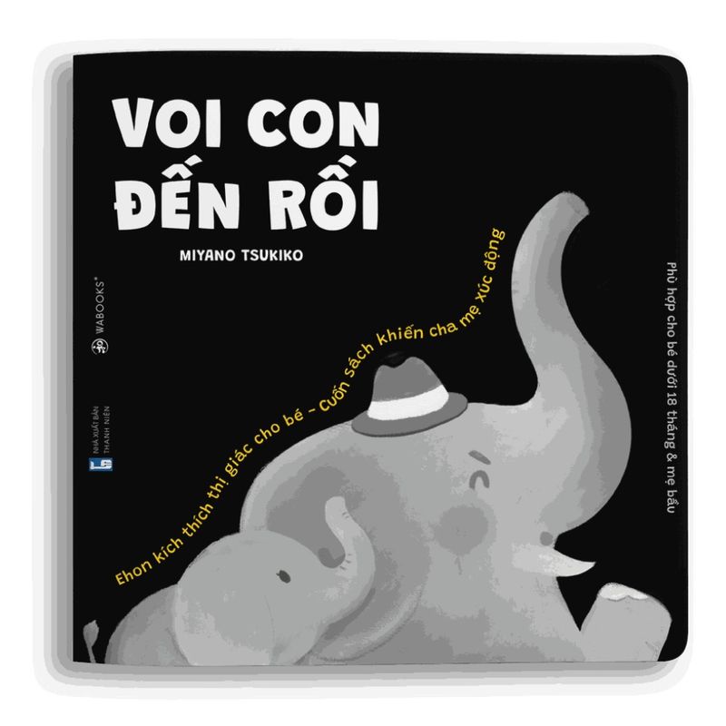 Sách Ehon Voi con đến rồi