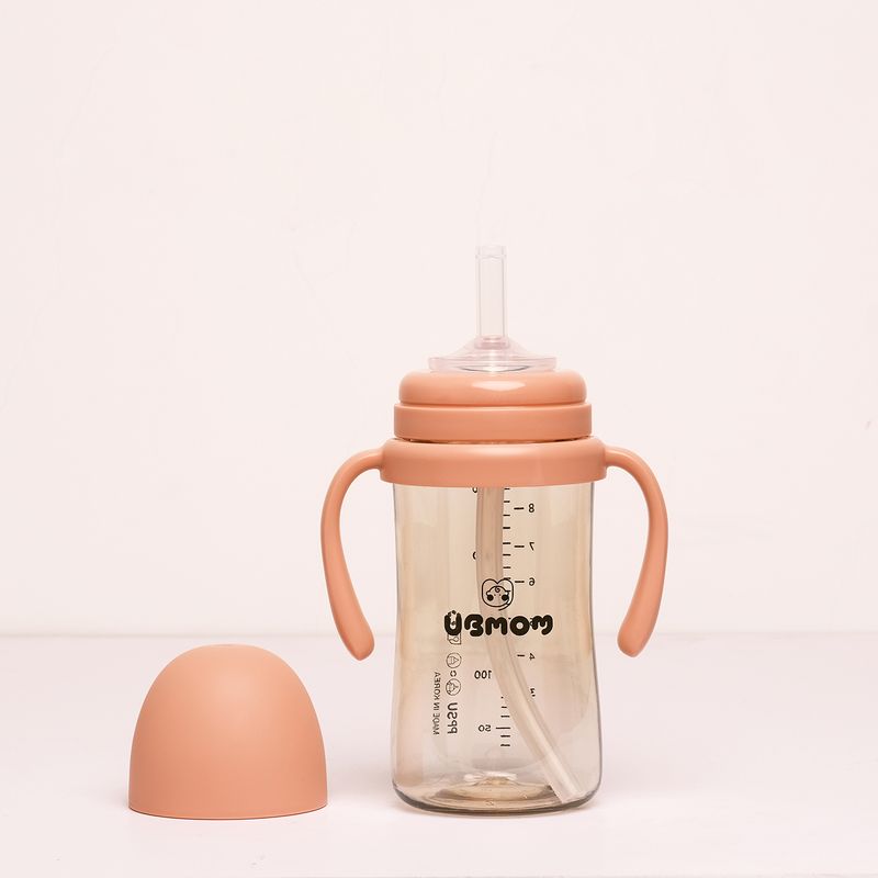 Bình tập uống UBMOM PPSU Strawberry / Banana / Choco 280ml