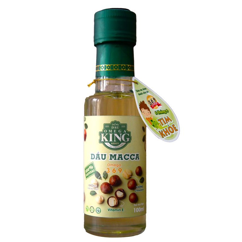 Dầu macca Omega King Kiddy 100ml