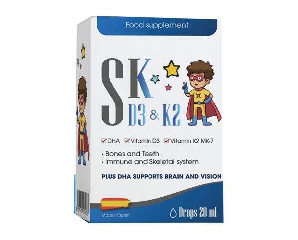 Top 5+ vitamin D3K2 hỗ trợ tăng chiều cao cho trẻ - Bibo Mart