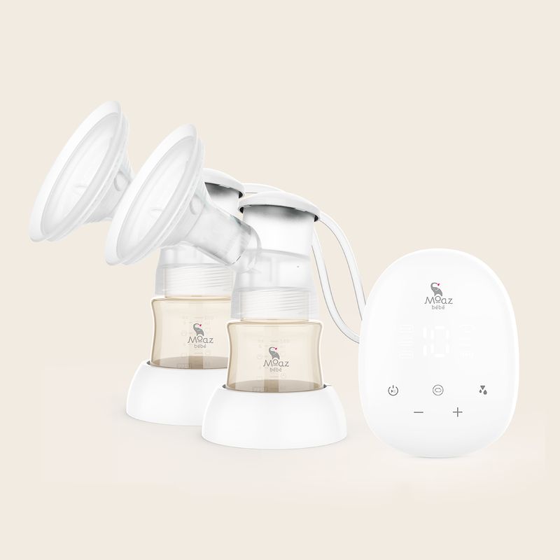 Máy hút sữa điện đôi Moaz bébé MB029