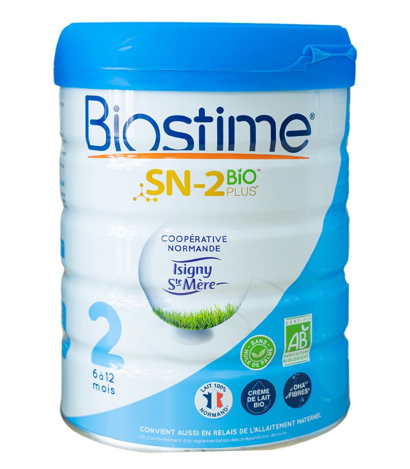 Sữa Biostime Organic SN-2 Bio Plus số 2 800g (6 - 12 tháng)