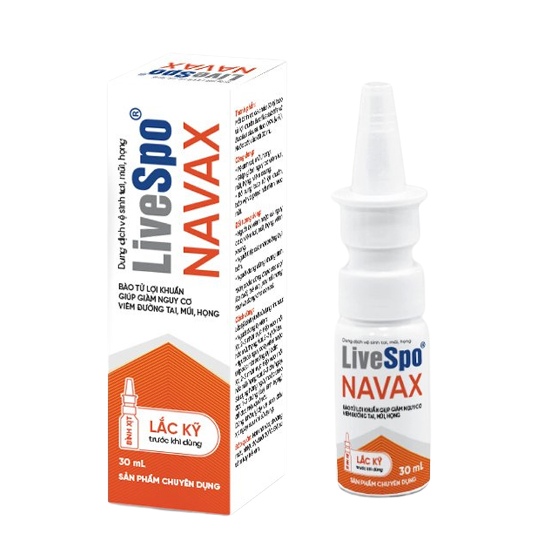 Bình xịt vệ sinh LiveSpo Navax nhựa 30ml