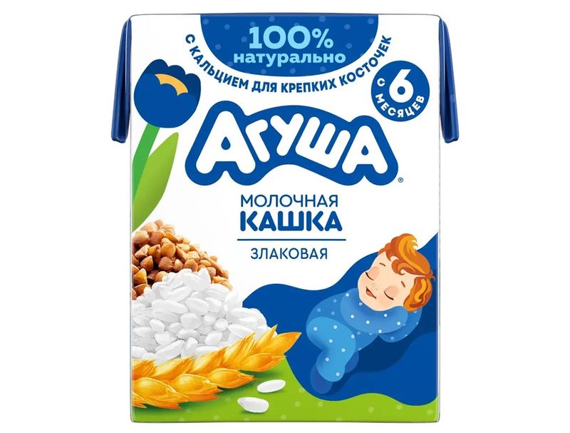 Sữa đêm ngũ cốc Agusha 190ml (Từ 6 tháng)