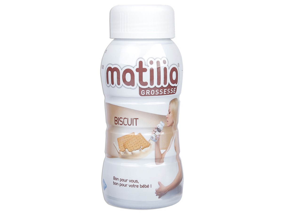 Sữa bầu Matilia vị biscuit chai lẻ 200ml-Giá Tốt, Chính Hãng